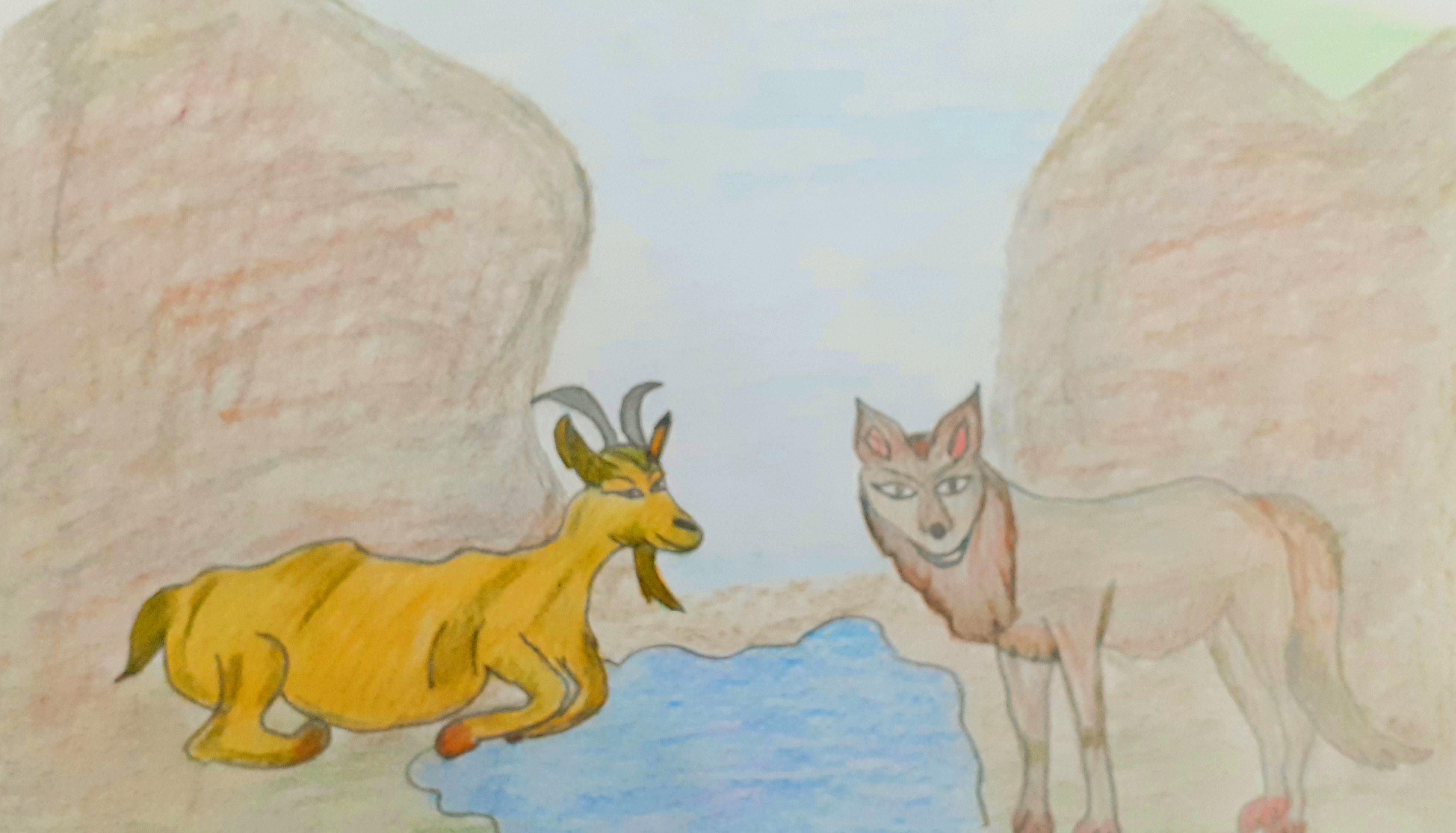 THE FOX AND THE GOAT | ’ MAVİ MASAL DÜNYA ’ sına hoşgeldiniz. MASAL ...